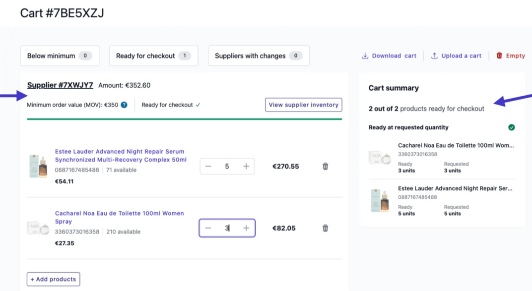Do you have a minimum order value (MOV) or quantity (MOQ)?